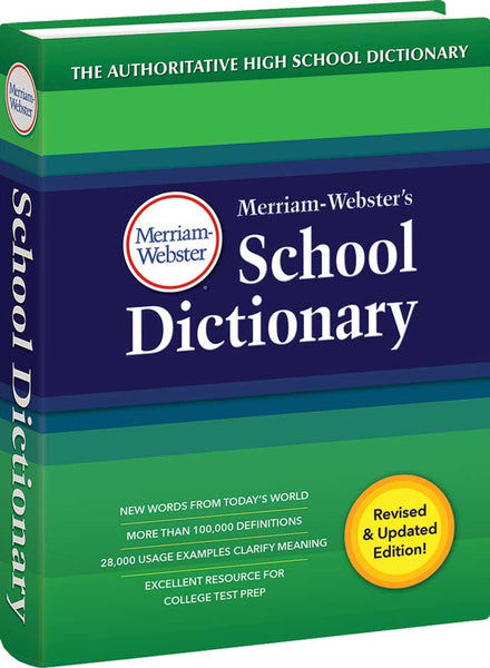 Merriam-Webster's High School Dictionary – Eternal Life Christian Book Store