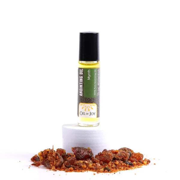 Anointing Oil Myrrh - 1/3 Oz. Roll On – Eternal Life Christian Book Store