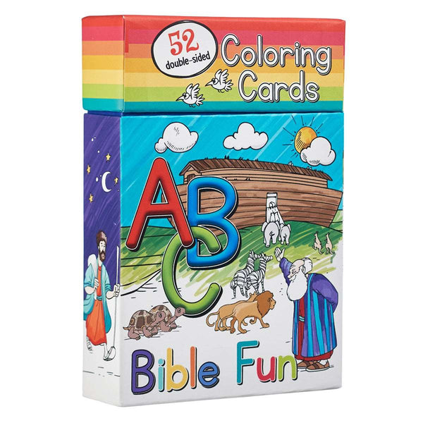 52 ABC Bible Fun Coloring Cards for Kids – Eternal Life Christian Book ...
