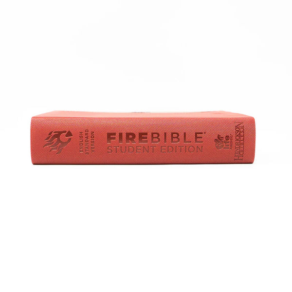 English Standard Version (ESV) Fire Bible Student Edition, Brick Red/P ...