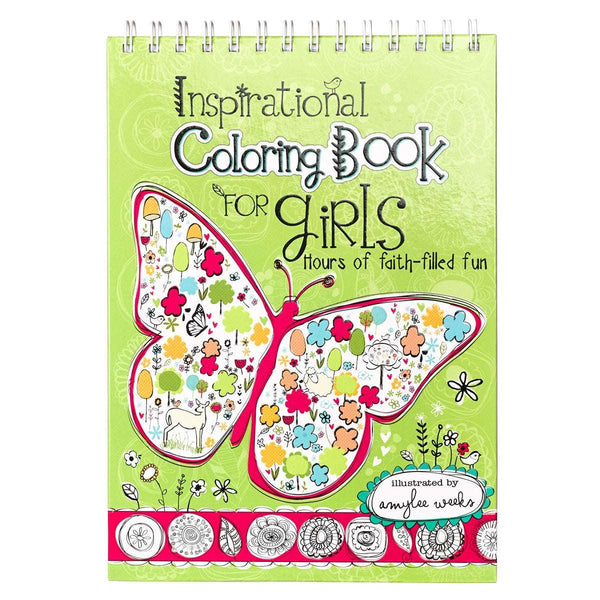 Inspirational Coloring Book for Girls – Eternal Life Christian Book Store