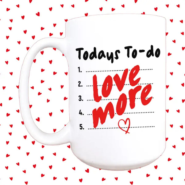Love More Coffee Mug – Eternal Life Christian Book Store