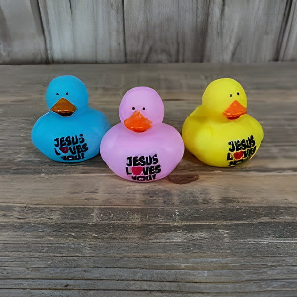 Rubber Duck- Jesus Loves You! (Each Duck Sold Separately) – Eternal ...