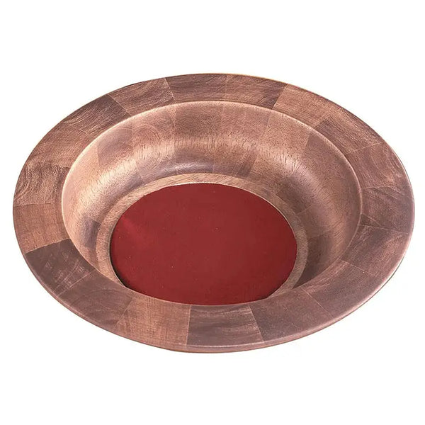 Wood Offering Plate – Eternal Life Christian Book Store